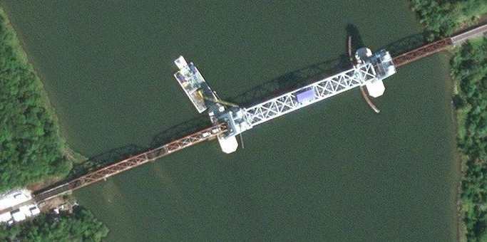 Industrial History: CSX/L&N Bridges over Mobile River near Mobile, AL