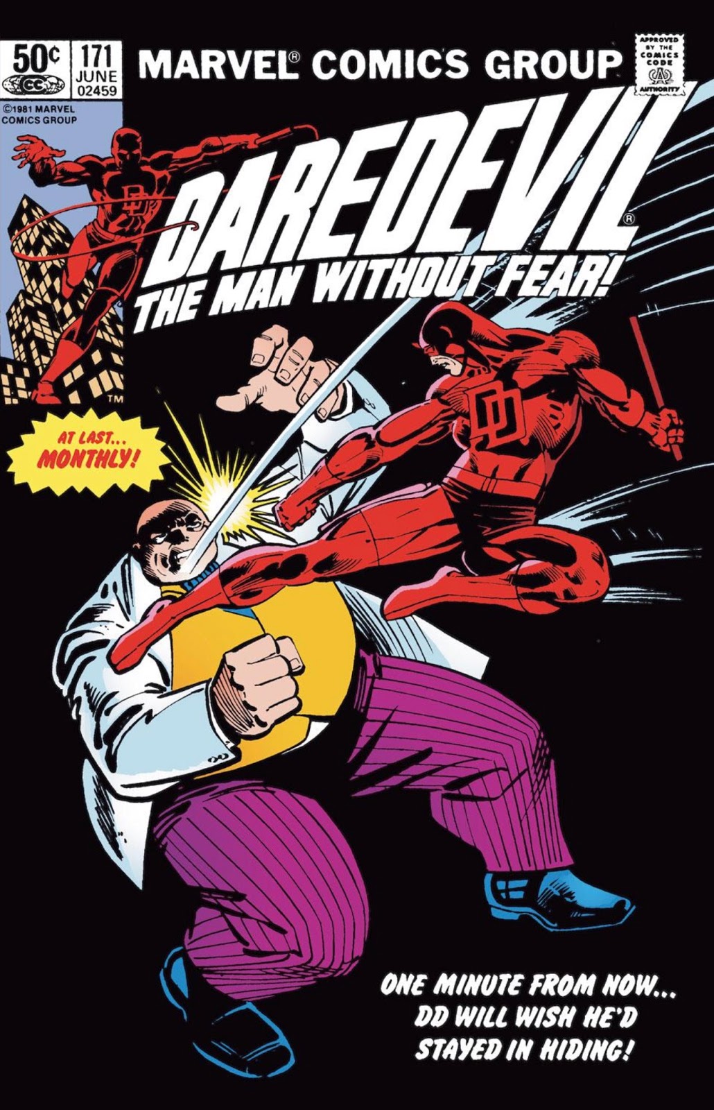 NOT A HOAX! NOT A DREAM!: DAREDEVIL #171