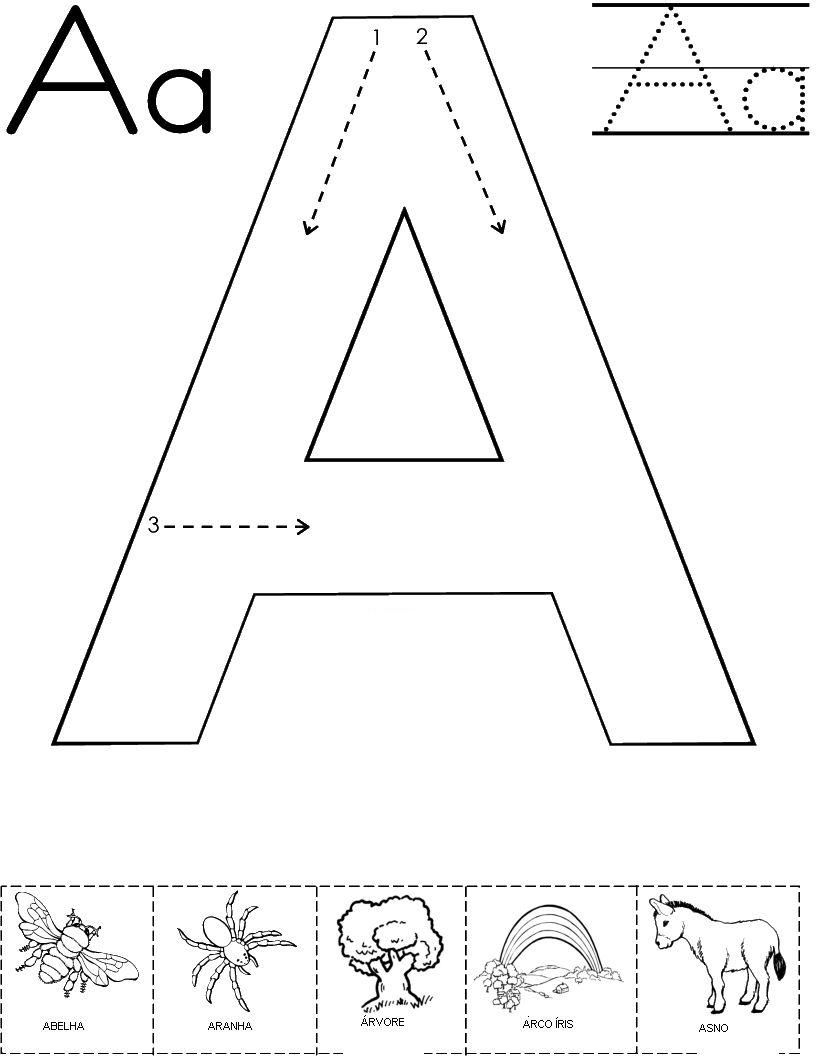 EDUCAÇÃO E ARTES: LETRA A