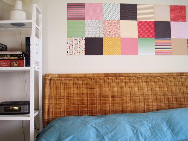 milkybeer: Paper Patchwork Wall Art