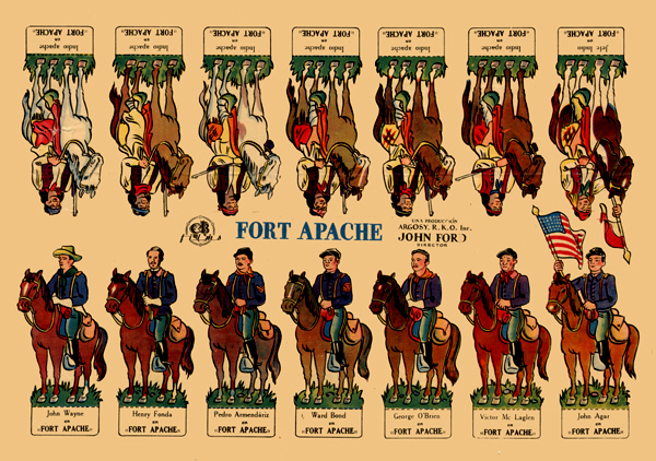 CINE Y PROPAGANDA": PROGRAMAS DE MANO: "FORT APACHE" (1948)