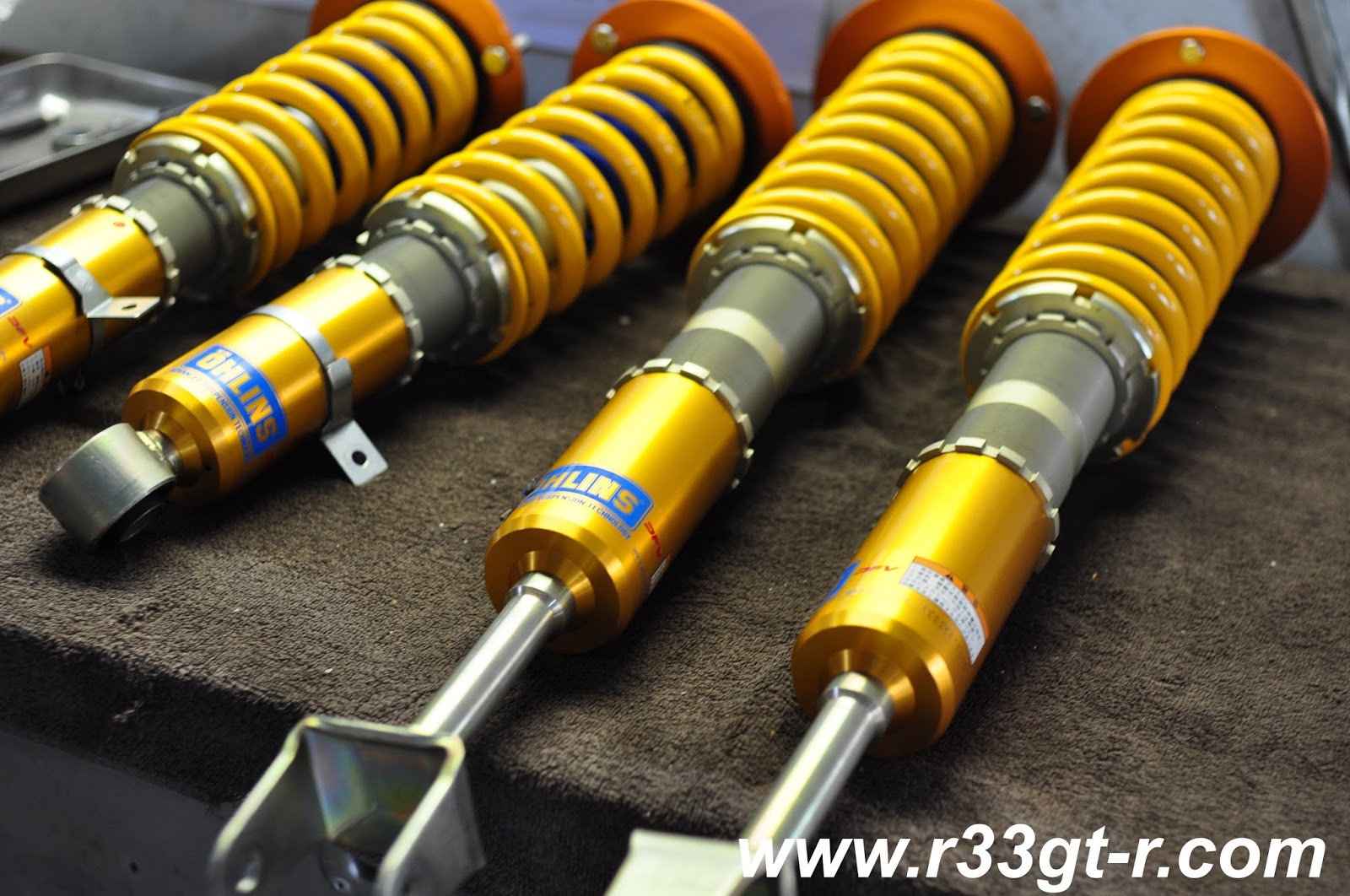 One Man's Lonely Adventures In His R33 Skyline GT-R: Öhlins DFV Rebuild (Part 2) and Factory Tour!