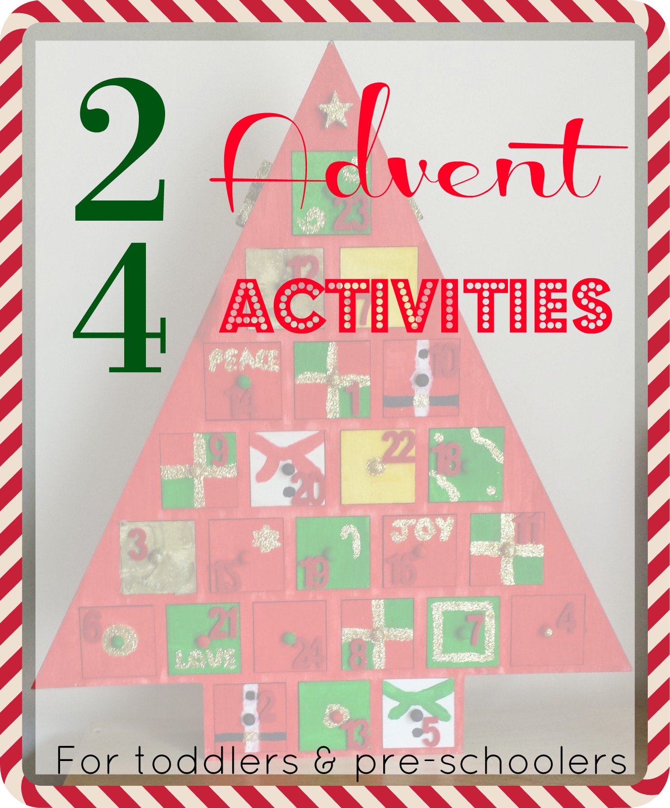 24 Advent Activity Ideas For Toddlers & Pre-Schoolers - Stacey in the ...