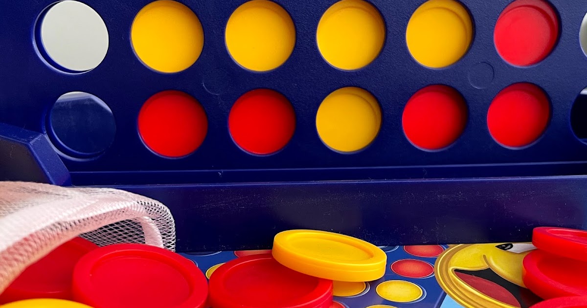 Create With Mom: 4 In A Row Board Game Giveaway