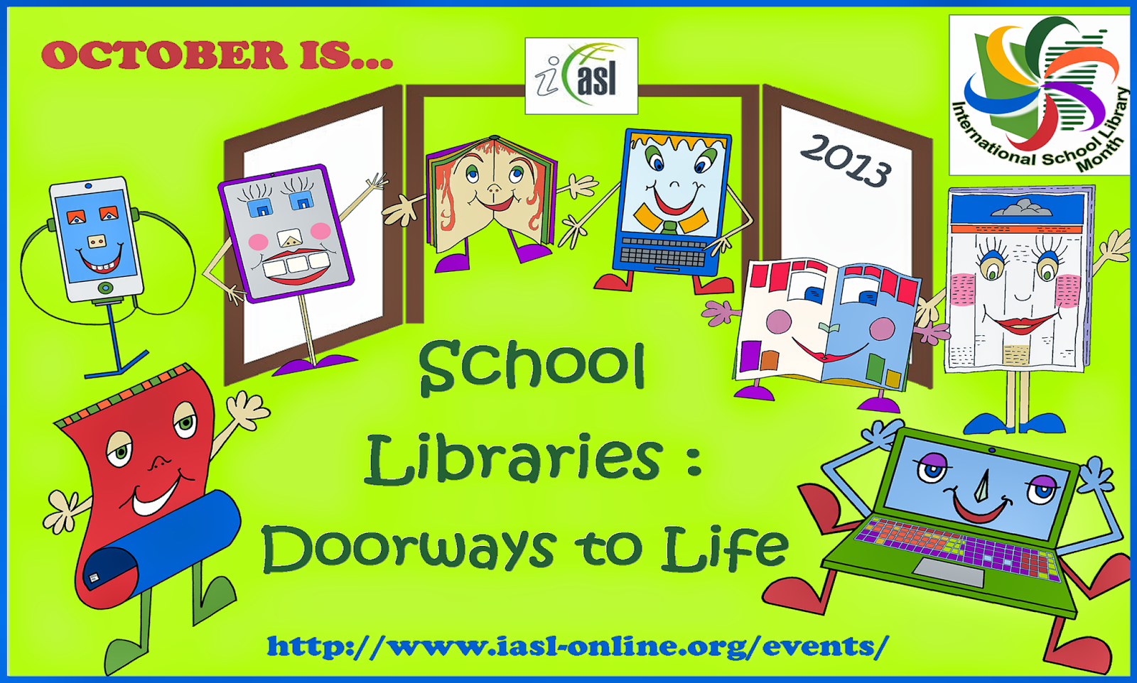 SJCPOS Library Media Centre: International School Libraries Month is ...