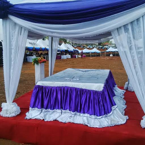 Photos/story from Jim Nwobodo's son's burial