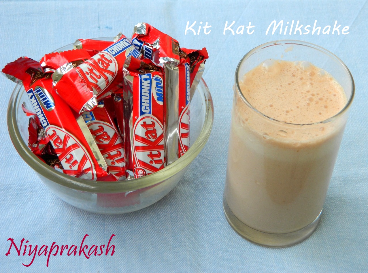 Niya's World: Kit Kat Milkshake