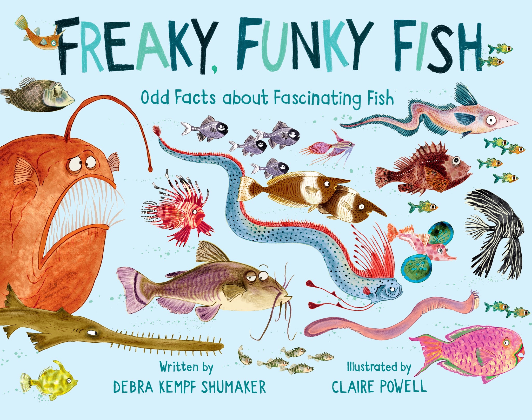 Kids' Book Review: Review: Freaky, Funky Fish: Odd Facts About ...