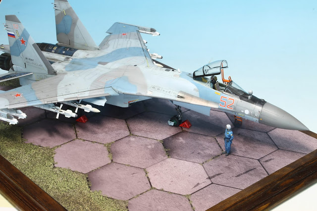 Istvan Michalko's scale models: Russian Sukhoi Su-35S Flanker-E - GWH ...