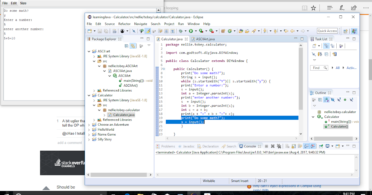 changing a local variable inside a while loop changing a local variable inside a while loop