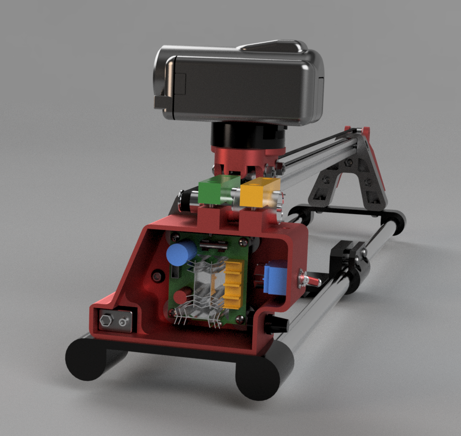 The Tinkers Workshop: 3D Printed Camera Slider With Stabilizer Is Completed