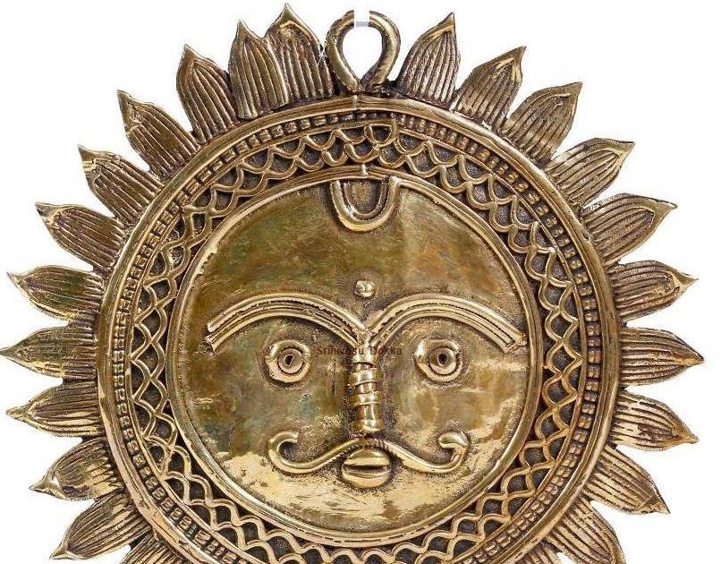 Heritage of India: Dhokra Sun face in my collection sharing today on ...