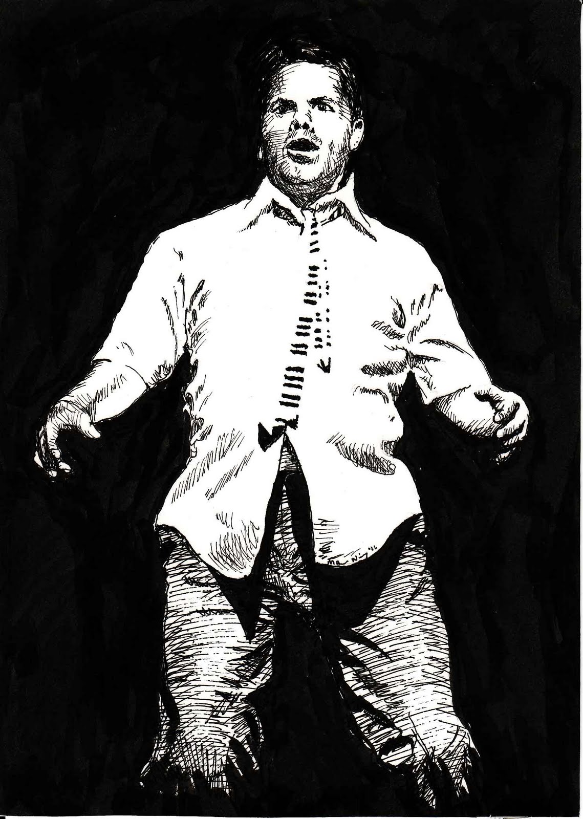 Matthew Nicely: Nineteen Drawings of Bruce McCulloch