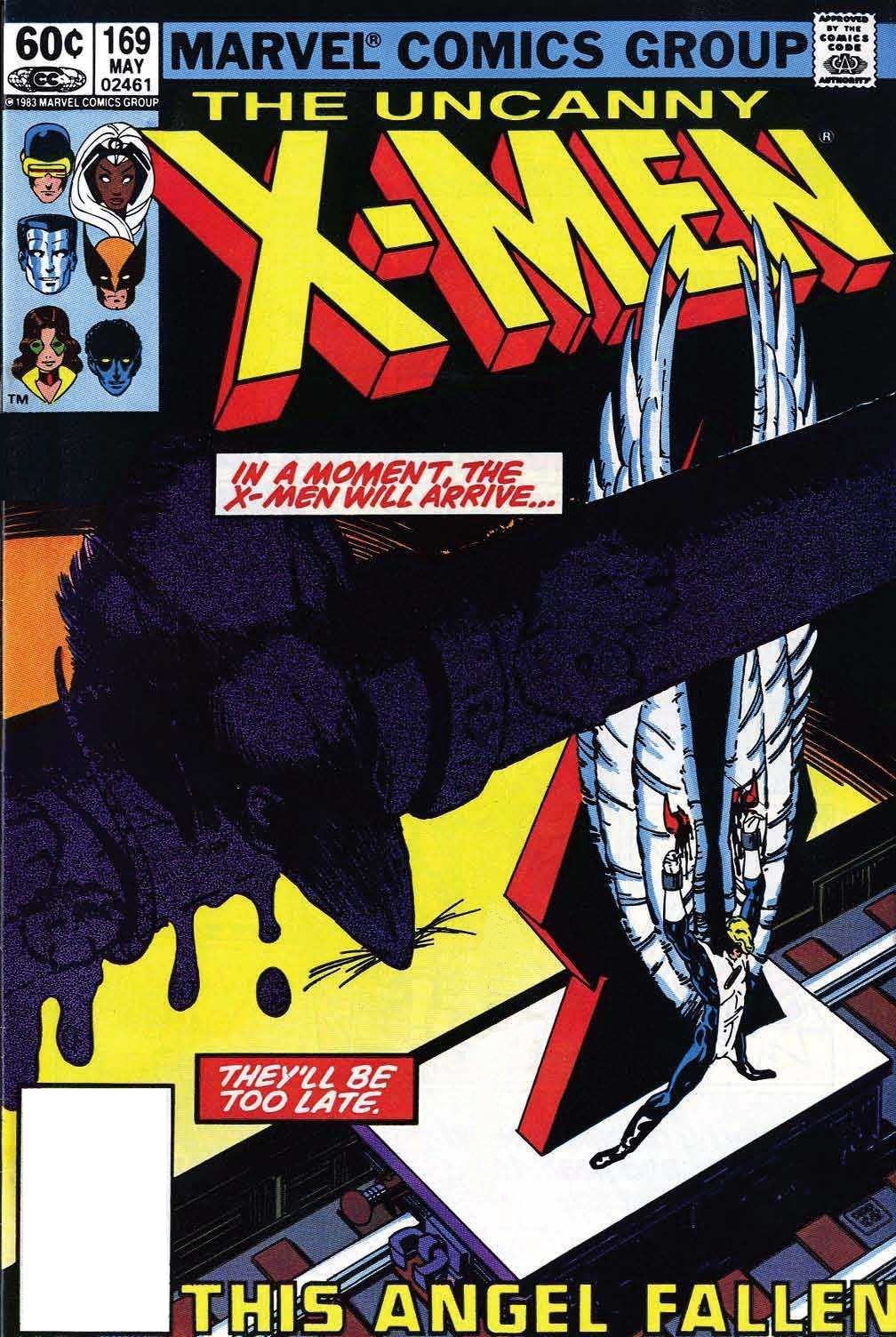 Marvel Comics of the 1980s: 1983 - Anatomy of a cover - Uncanny X-Men #169