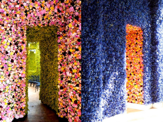 LET'S STAY: Flower Wall Ideas Floral wall Inspirations
