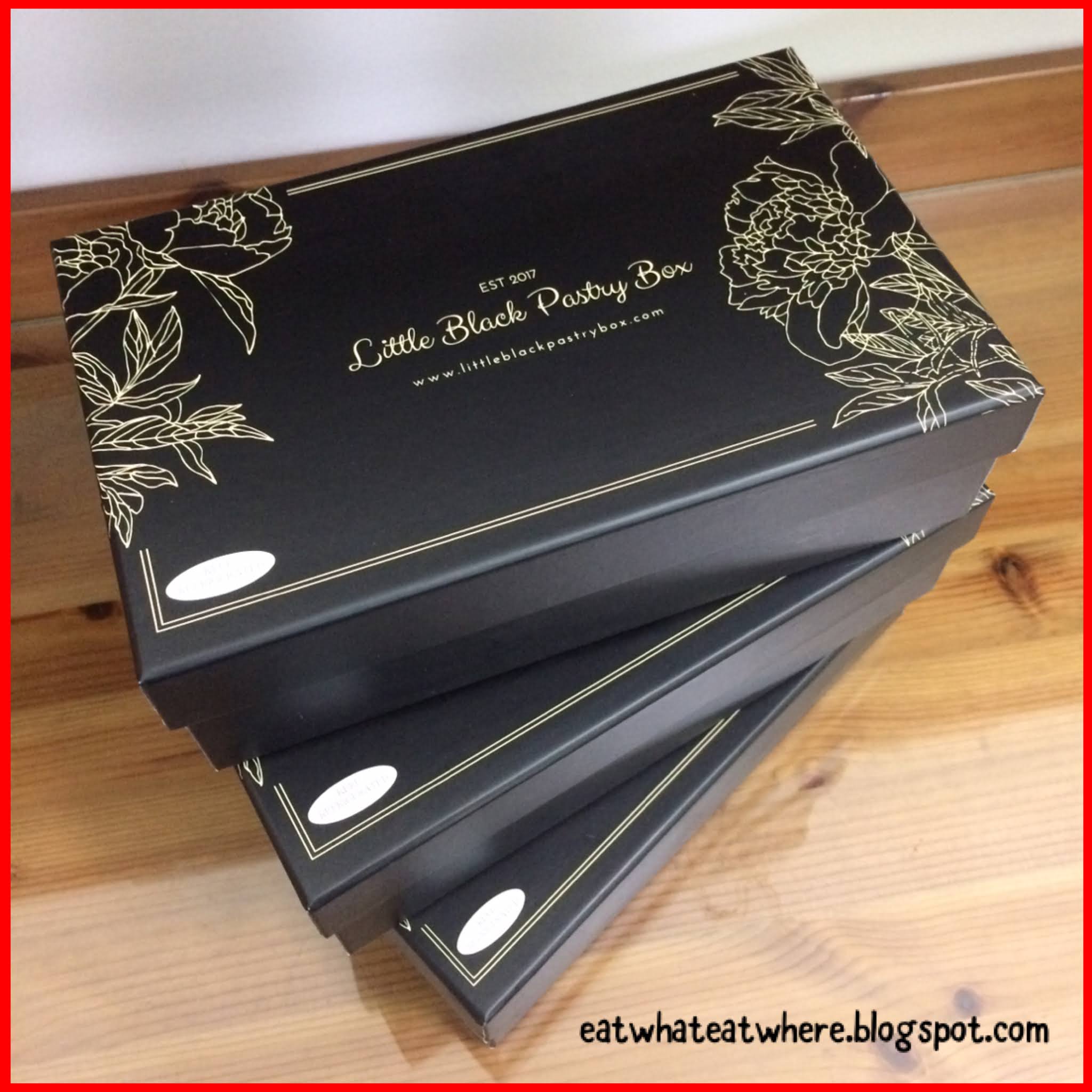 Eat what, Eat where?: A Gift of a Little Black Pastry Box