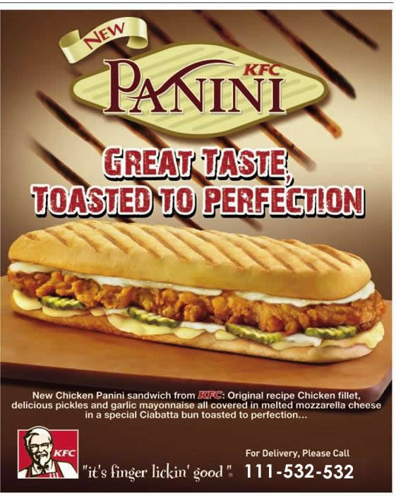 Analysis of Pakistani Ads: KFC Panini