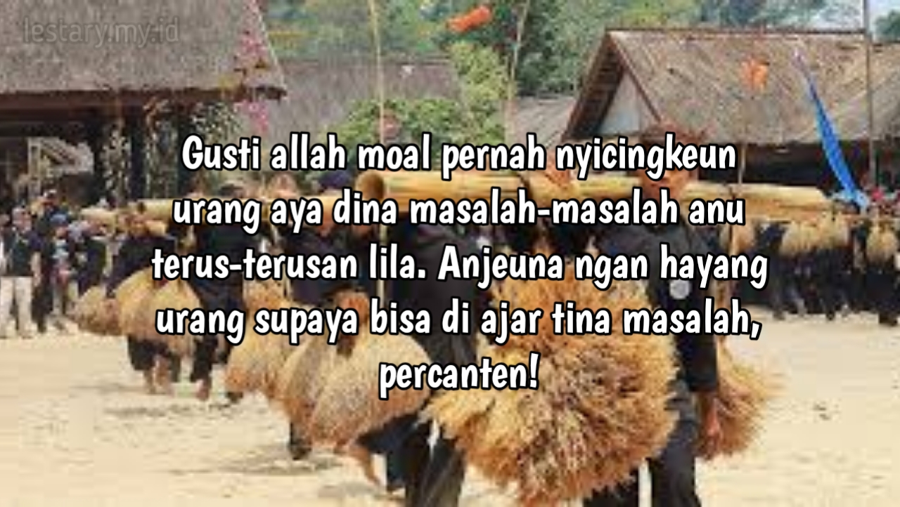 66+ Kumpulan Kata Bijak Bahasa Sunda