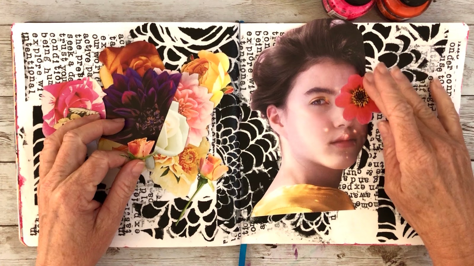 StencilGirl Talk: Art Journaling with StencilGirl® Stencils