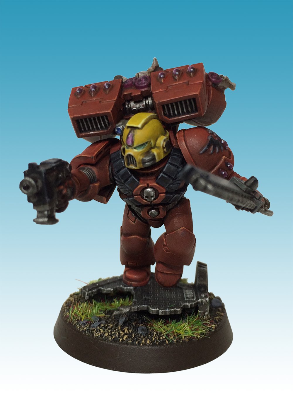 notquitepainted: SHOWCASE: Blood Angels assault marine