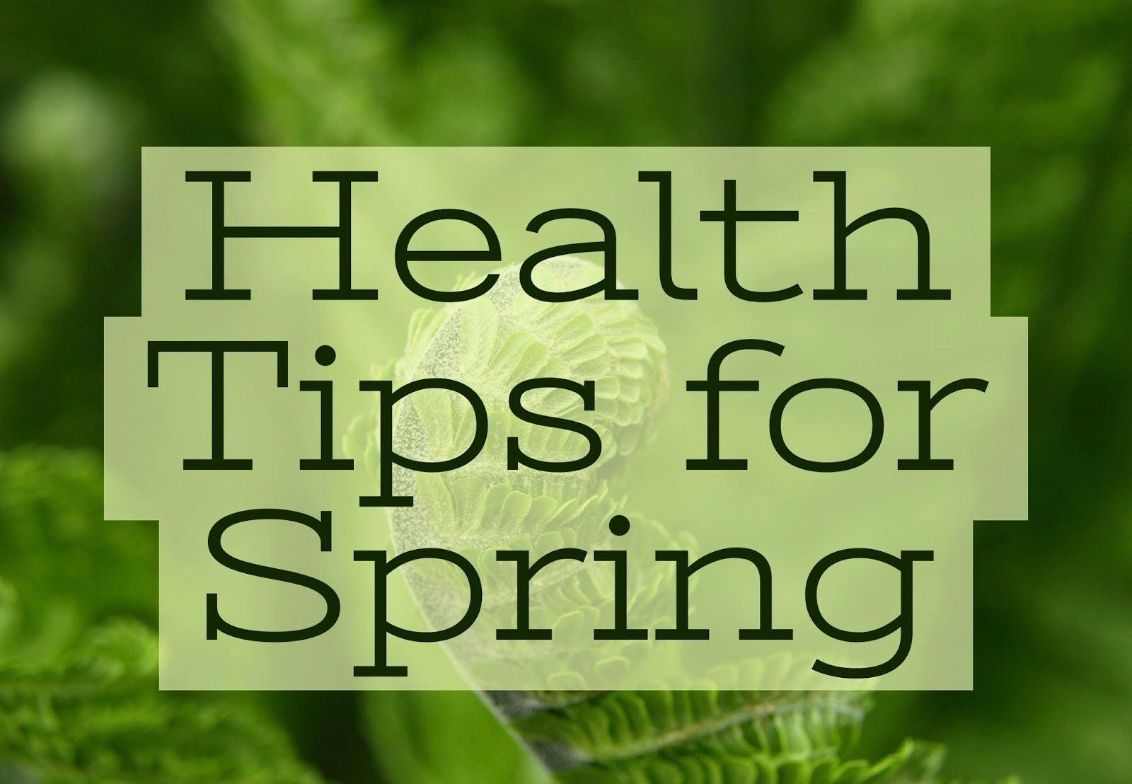 Spring Into a Healthier Life! - Spinach is GOOD for You!