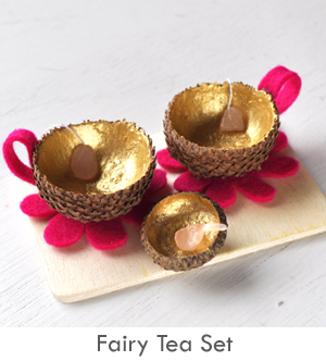 Mini Acorn Tea Set | Munchkins and Mayhem