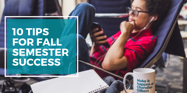 CGCC Connection: Ten Tips For Fall Semester Success