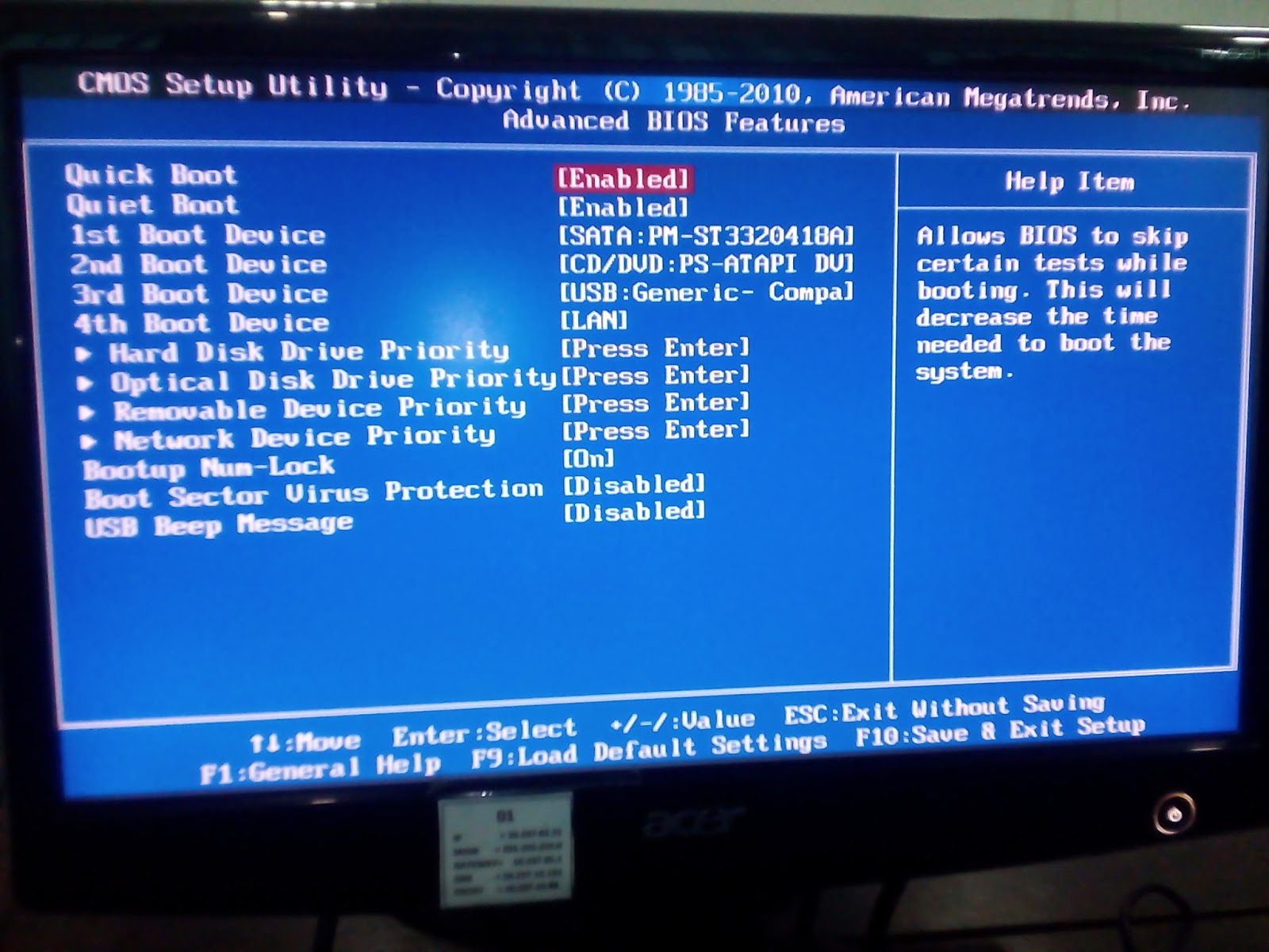 kikiajha: pengertian dan gambar dari menu bios.