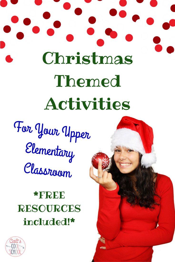 The One With Christmas Activities For Upper Elementary Cait s Cool School the-one-with-christmas-activities-for-upper-elementary-cait-s-cool-school
