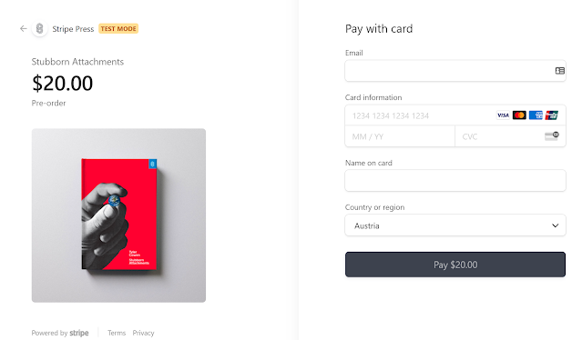 APEX stuff in one place: Oracle APEX and Stripe v3 integration - part 1