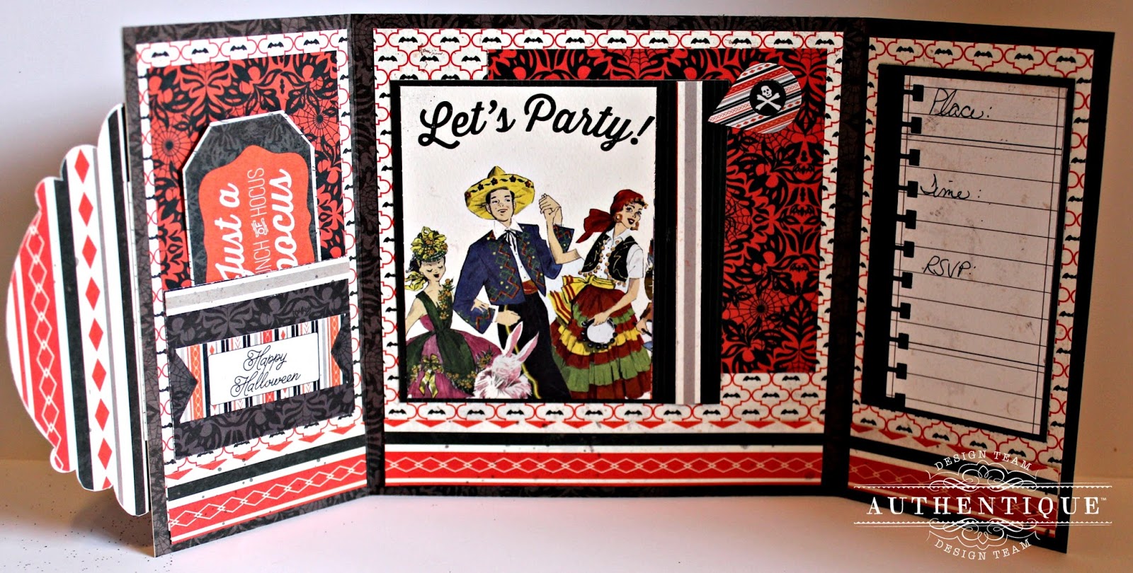 Pam Bray Designs: A Girl with Flair: Bewitched Invitaion and Magnet ...