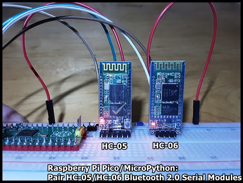 Hello Raspberry Pi Raspberry Pi Pico Micropython Pair Hc 05 And Hc 06