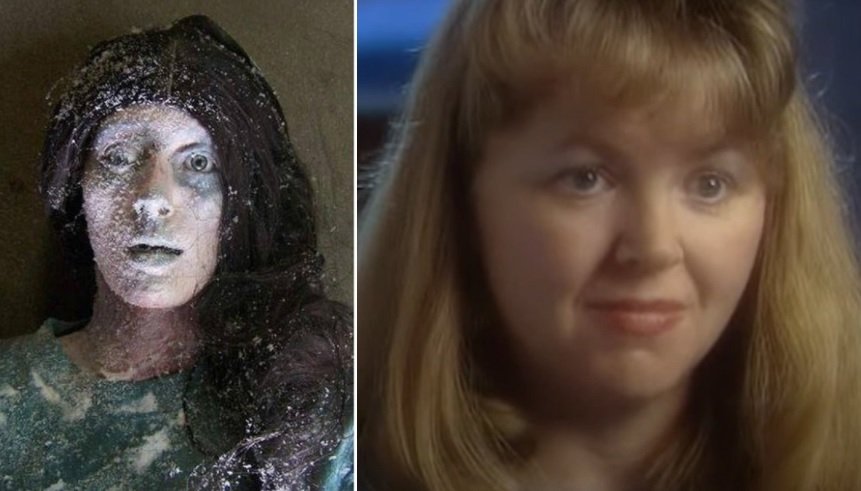 Jean Hilliard: Ice Hibernating Woman