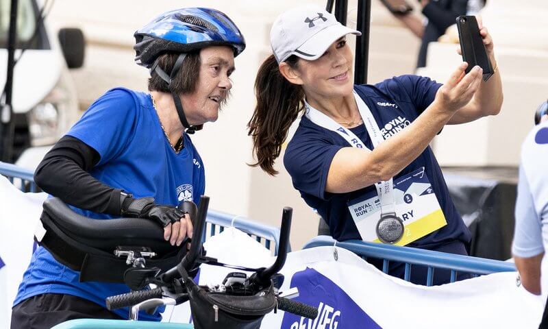 Danish Crown Prince family took part in the Royal Run 2021