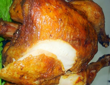 Cozinha do Rodrigo J.B.: Receita de Frango Assado Simples - Delicioso!