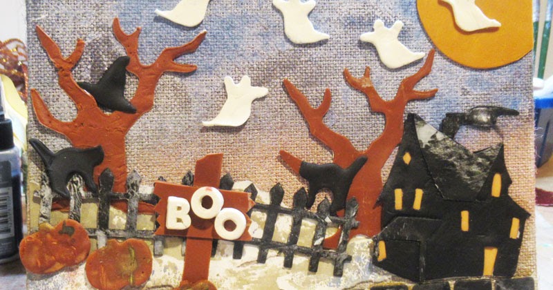 BOO! Halloween Wall Panel