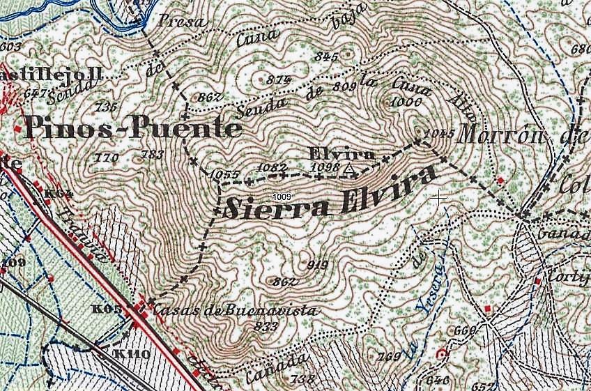 notas cordobesas: EN BUSCA DEL VOLCÁN DE SIERRA ELVIRA QUE NO ES