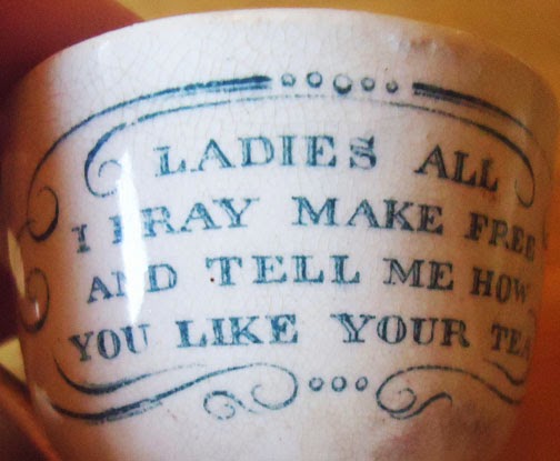 Grandmothers Choice: Votes For Women: Tell Me How You Like Your Tea