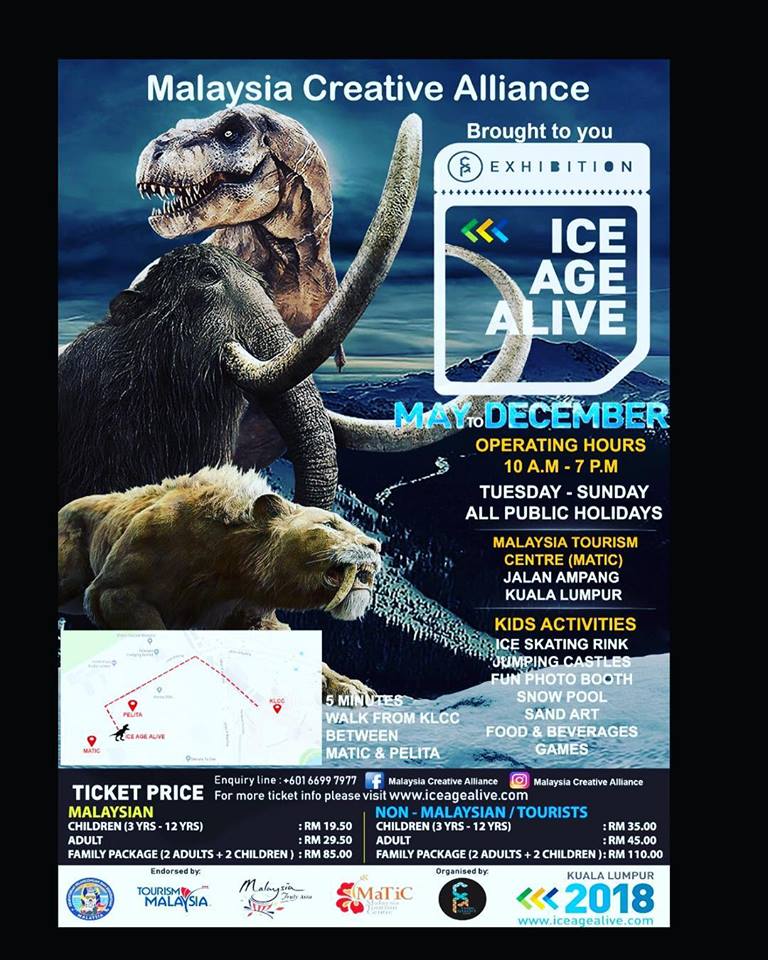 Here Is What You Should Do at Ice Age Alive KL 2018 - Wendy Pua ...