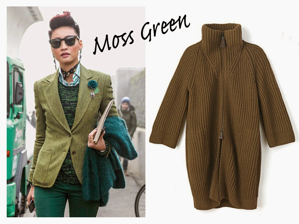 Fashion&Culture Diary : Moss green