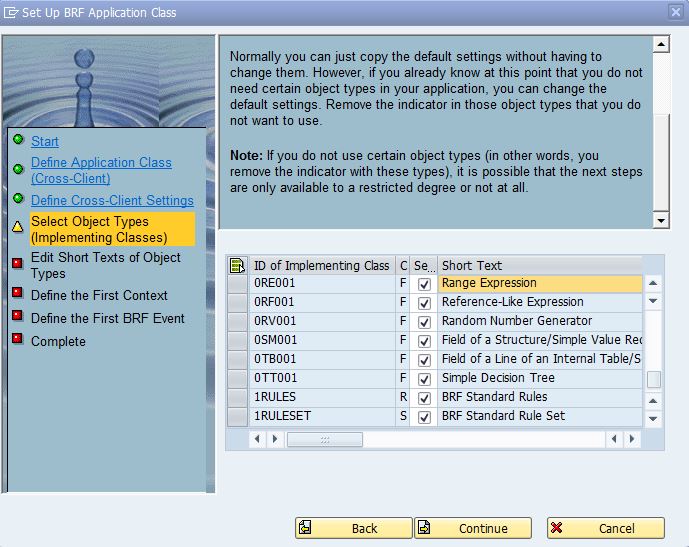 SAP ISU ABAP: Collection Strategy: BRF: Option 2: Step 1: Configure ...