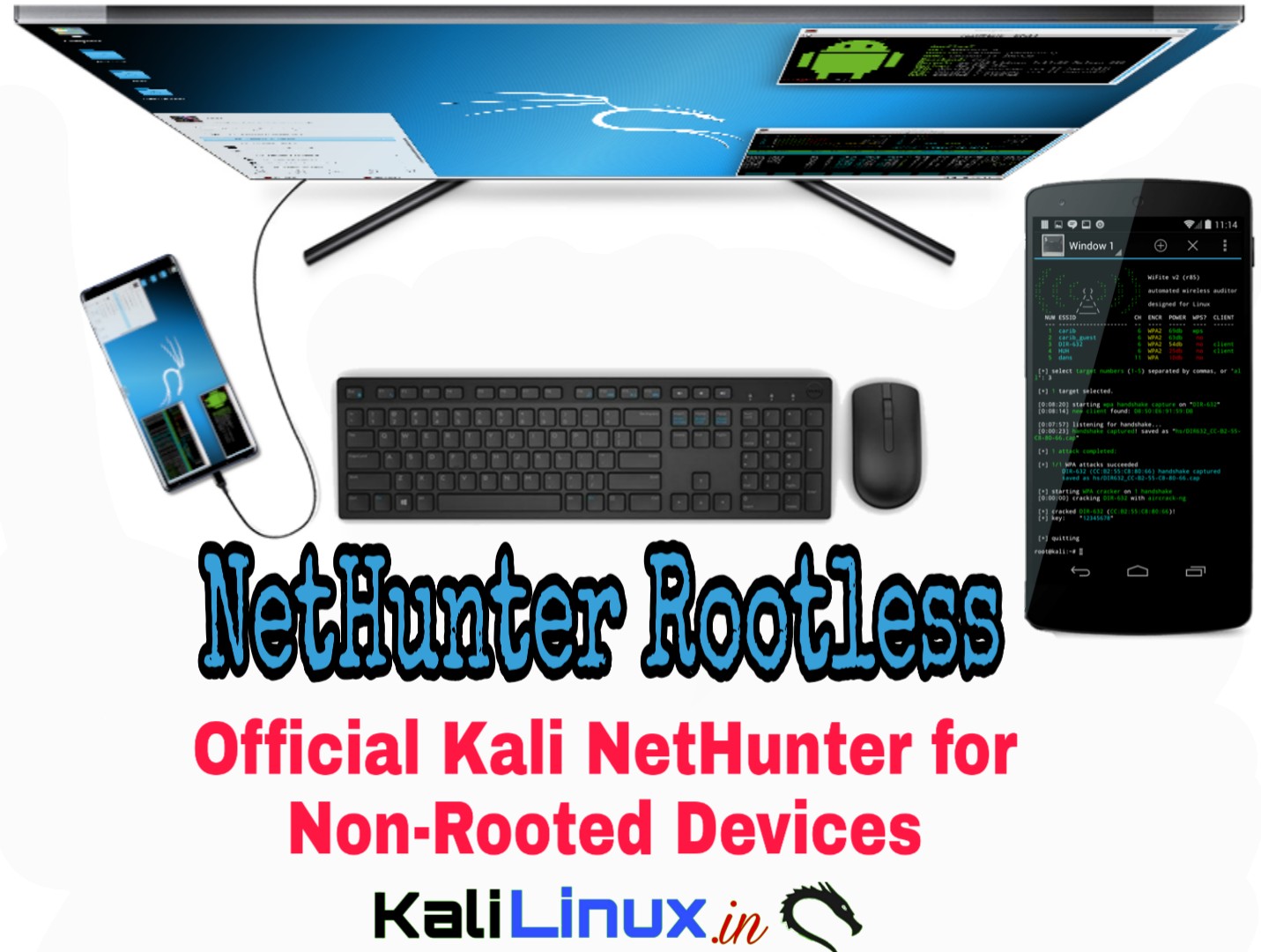 NetHunter Rootless -- Official Kali NetHunter for non rooted phones NetHunter Rootless -- Official Kali NetHunter for non rooted phones