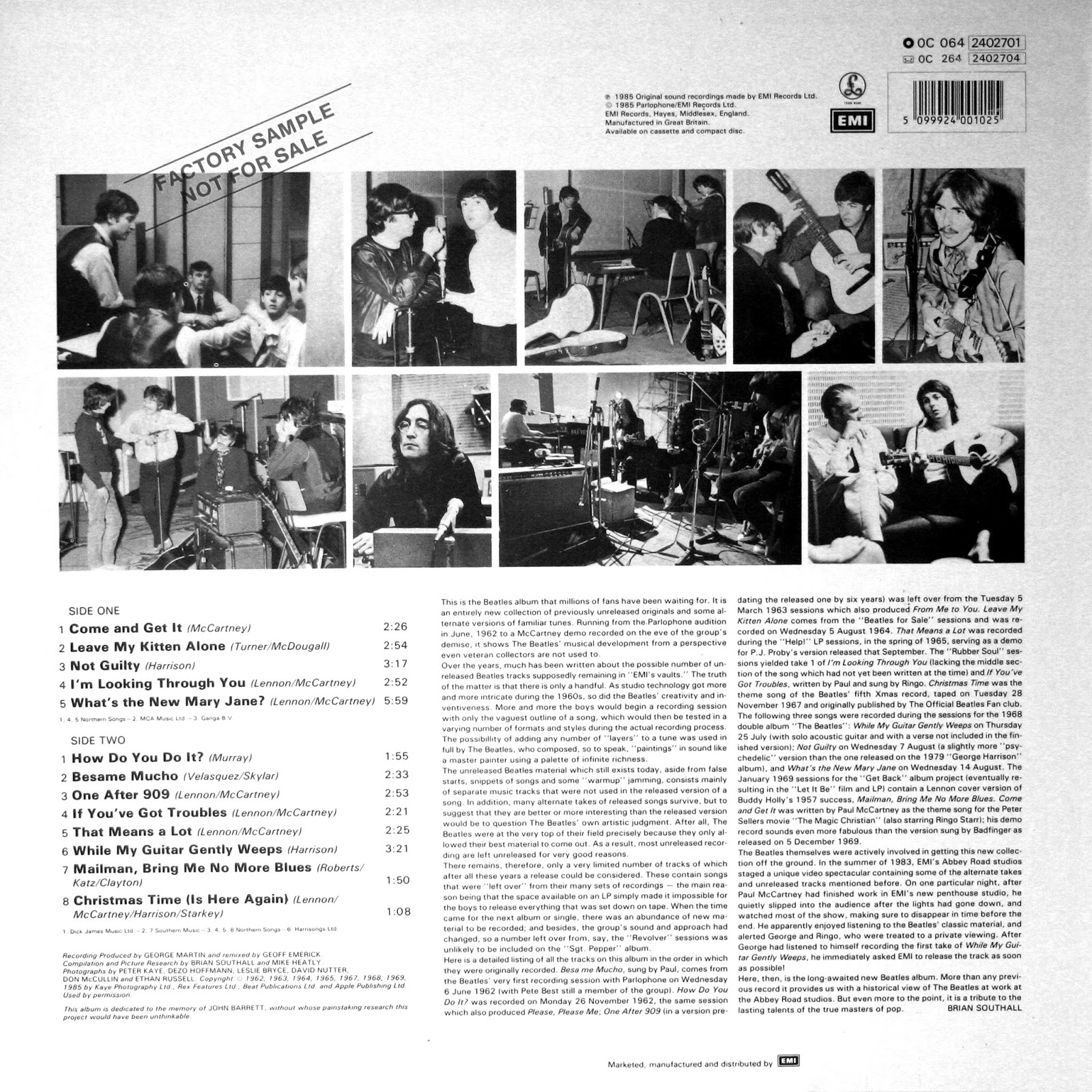 The BEATLES Illustrated: The Beatles Sessions - The Beatles