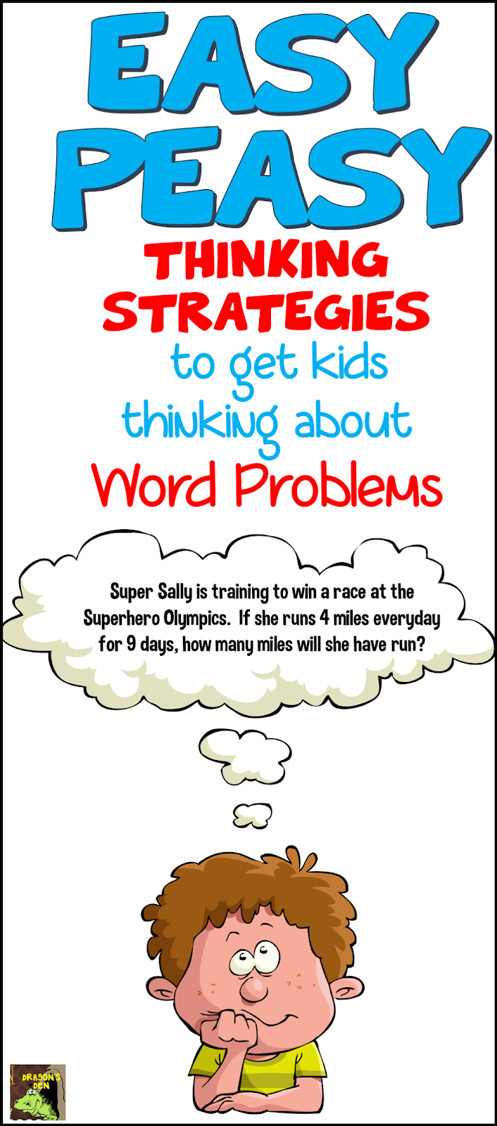 Dragon's Den Curriculum: 8 Critical Thinking Strategies for Math Word ...