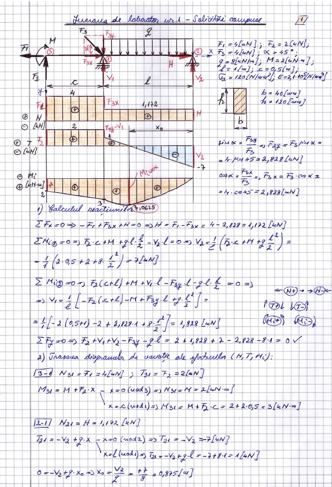 Rezistenta Materialelor - Mechanics of Materials - Résistance des ...