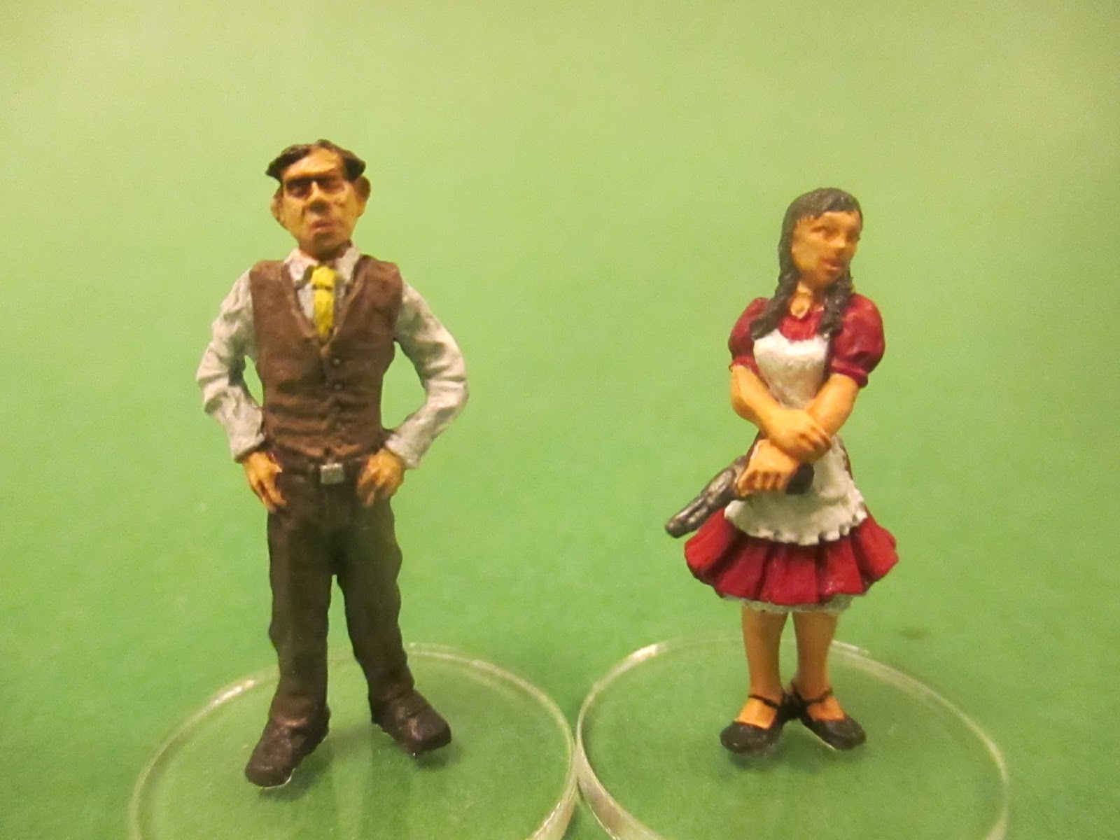 The Miniatures Man: A bunch of pulp figures