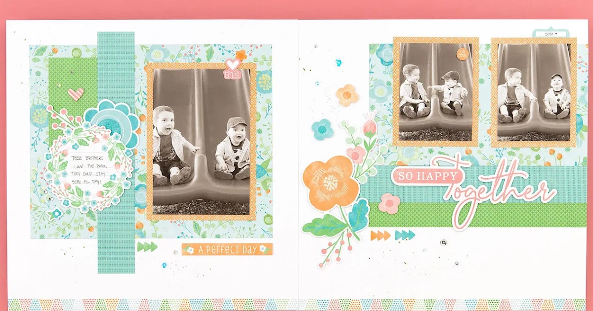 Show and Tell with Michelle: FREE Scrapbook Pattern!