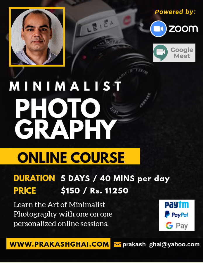 Minimalist Photography - by Prakash Ghai: Minimalist Photography Course ...