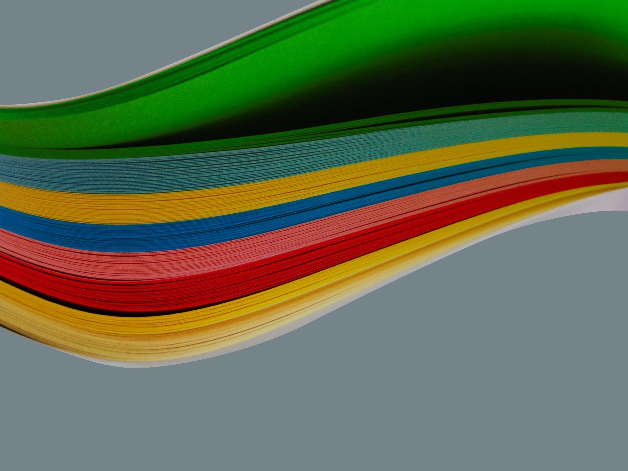 colour, wave, paper, papers, multicolour, rainbow, ripple, swish, free ...