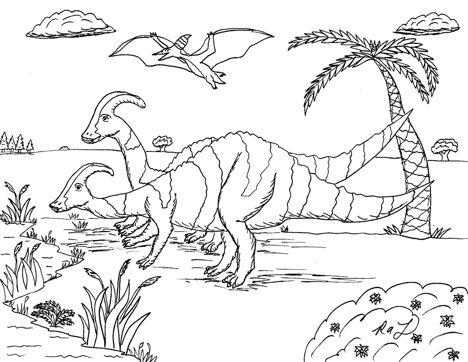 How Do Dinosaurs Clean Their Rooms Coloring Pages Sketch Coloring Page
